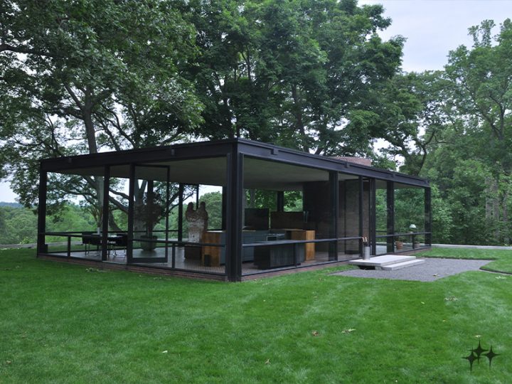 Johnson Glass House, New Canaan, USA 1948 – Visit Modern